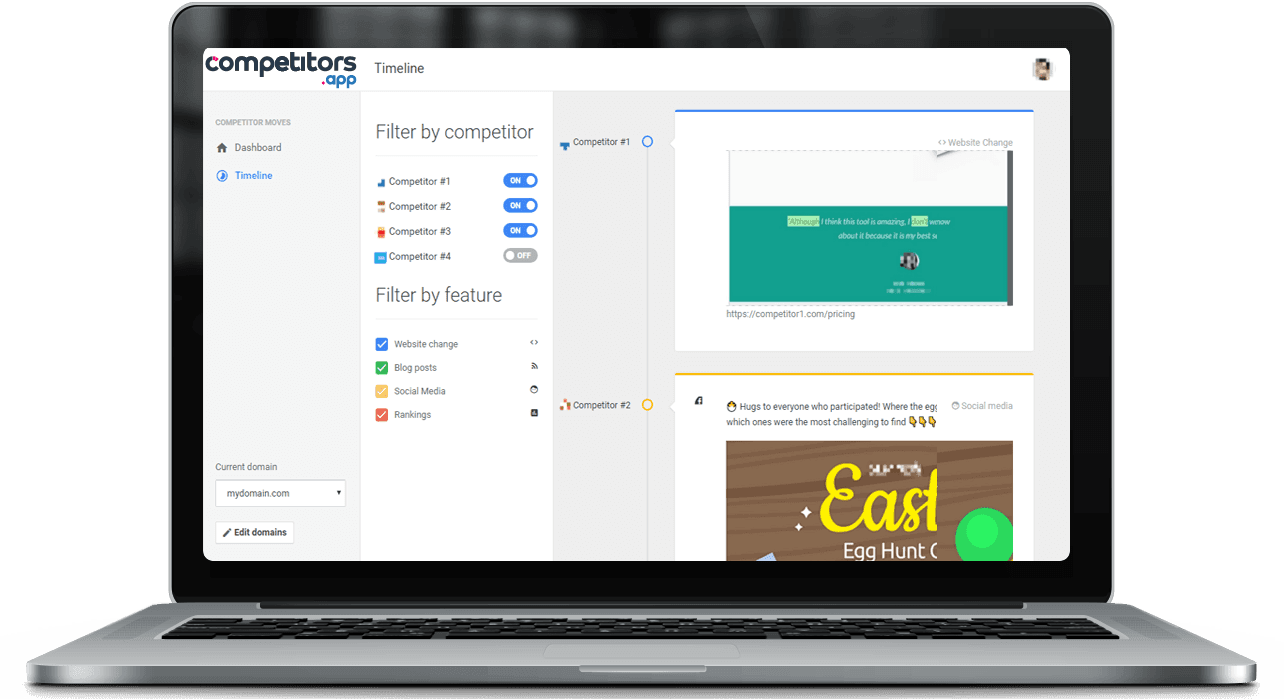 Monitor Competitors' Marketing Strategy - Competitors App