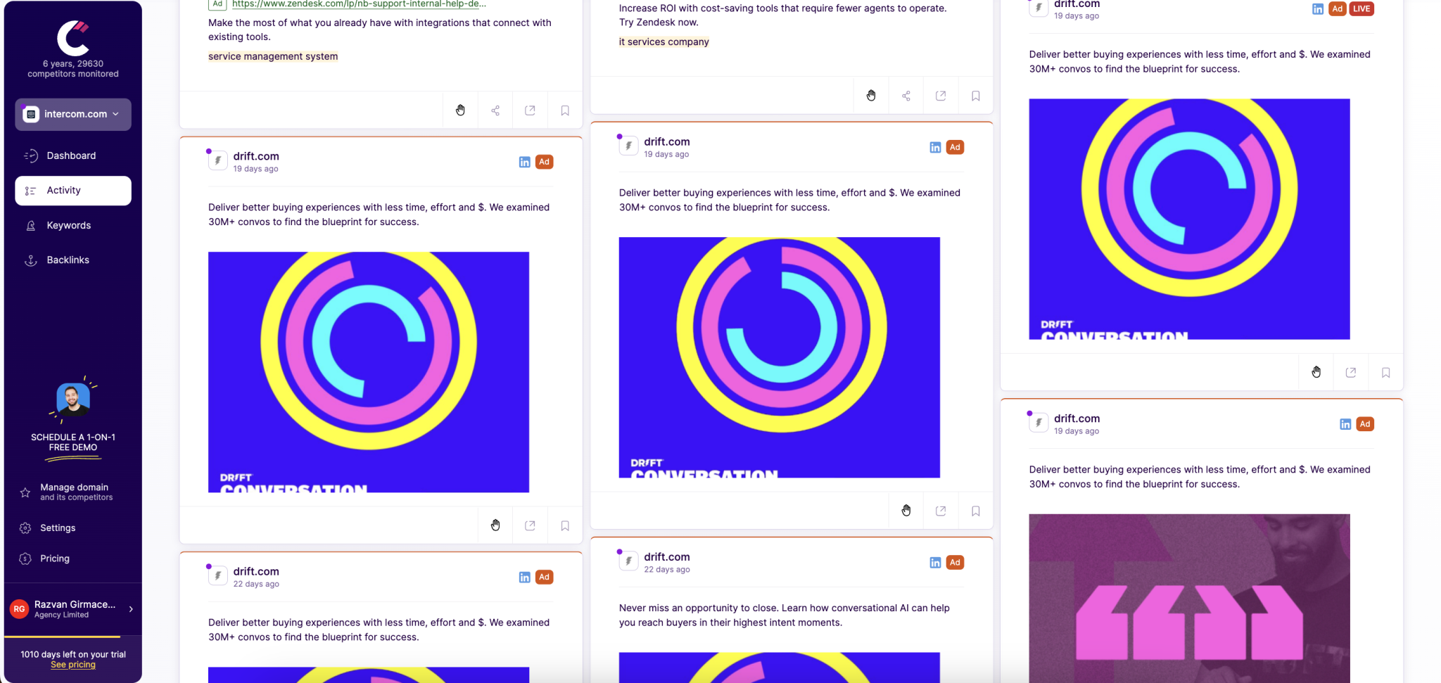 Free Competitor Finder - Competitors App