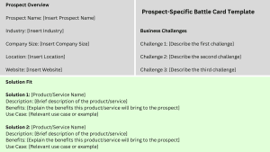 Sales Battle Cards: An Extensive Guide [Examples, Tools, Templates]