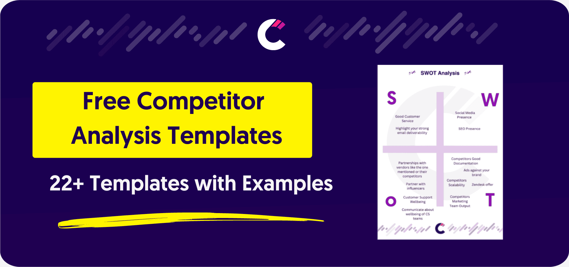 22+ Free Competitive Analysis Templates [+ Example Data]