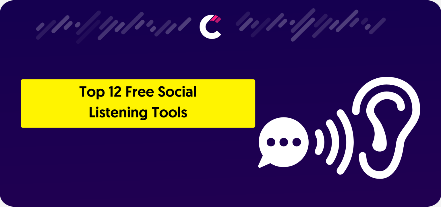 Top 12 Free Social Listening Tools - Competitors App